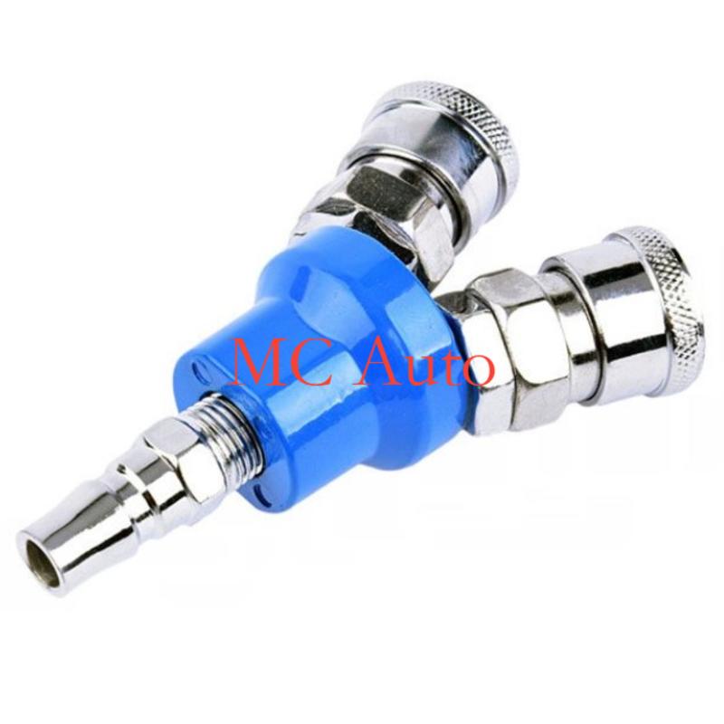 2 Way 3 Way Air Hose Quick Connector joint Adaptor 2way 3way Air Compressor Hose Connect 1 to 2 ...