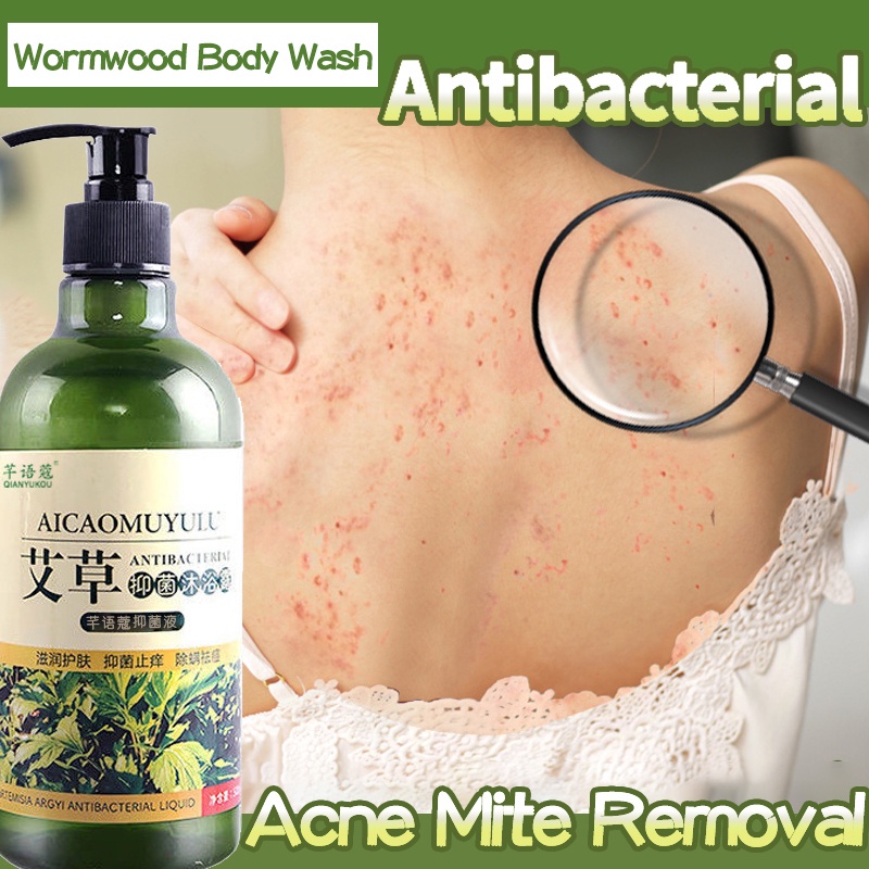 BUY 1 GET 1Acne Body Wash Antibacterial Anti Mite Shower Gel Bacteriostatic itching Dry solve ...