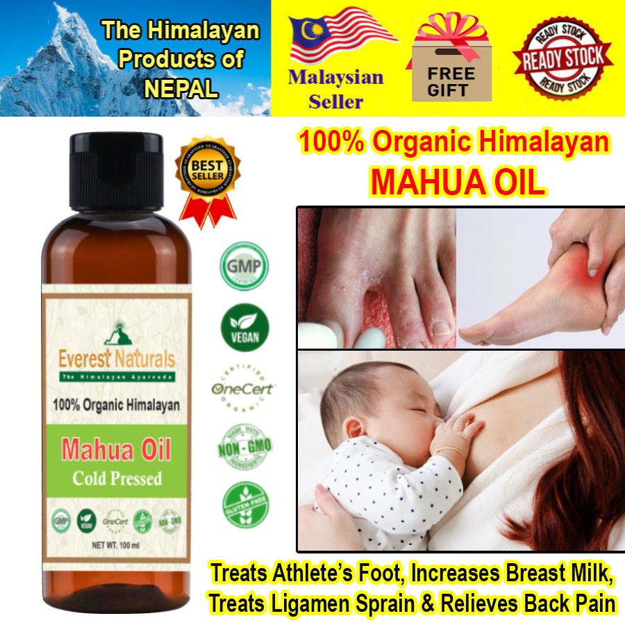 100% Organic Cold-Pressed Mahua Oil (100ml) | Shopee Malaysia