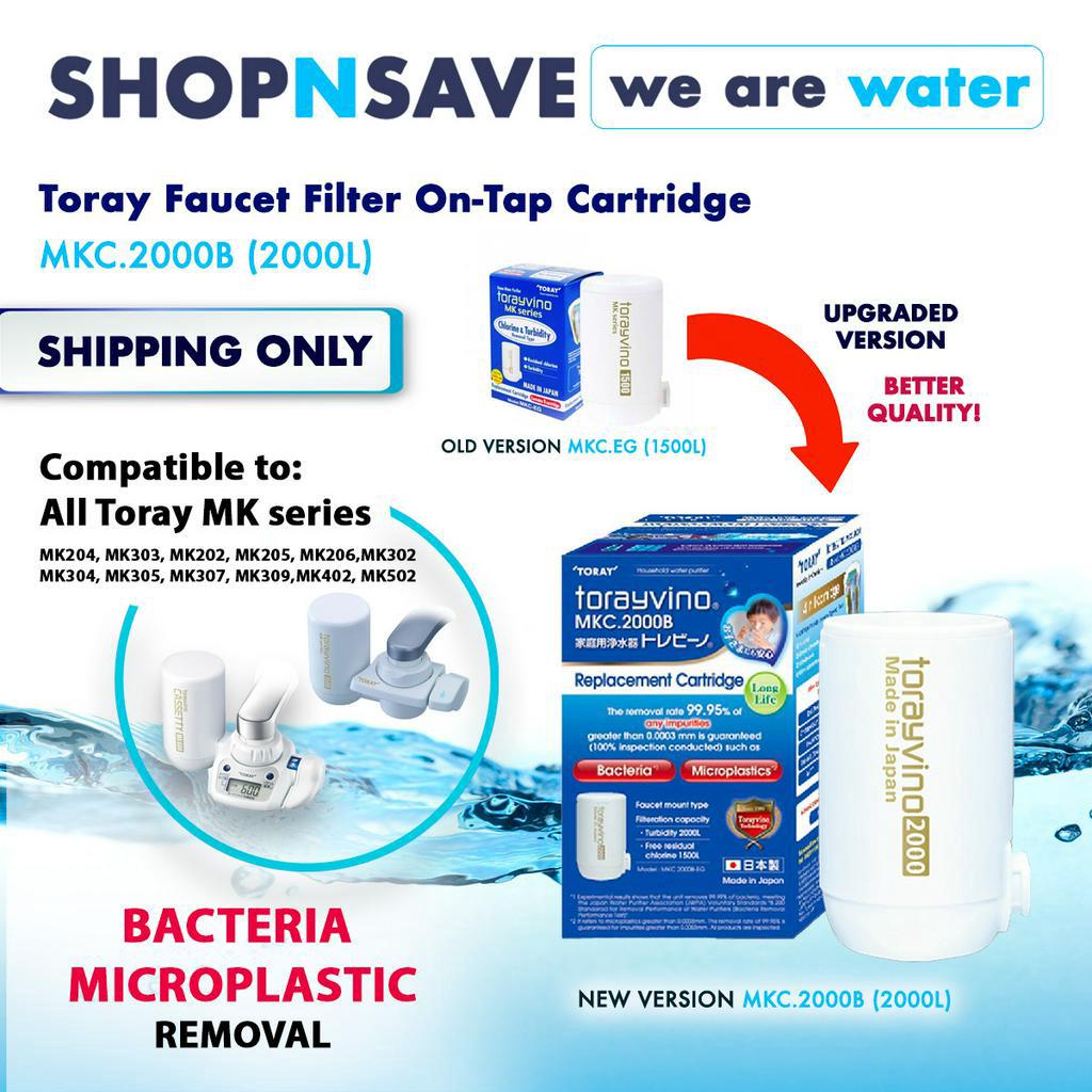 Toray MKC.2000B 2000L, Torayvino Replacement Filter for MK series ...