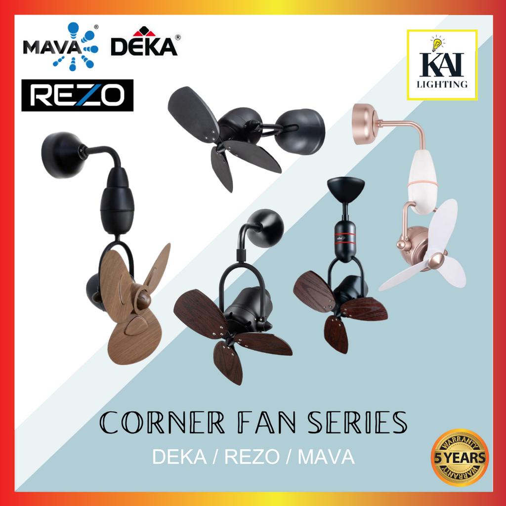 DEKA MDC168 / MDC3 / REZO ELISE / MAVA MV100 Designer Wall & CeilingFan ...