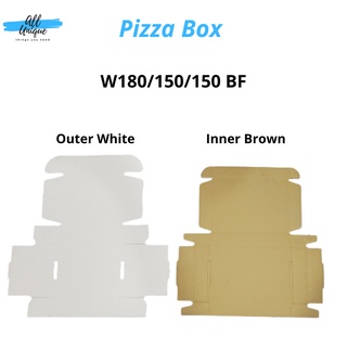 Pizza Box-#8-White Pizza box-Carton Box-Packaging box-Courier box ...