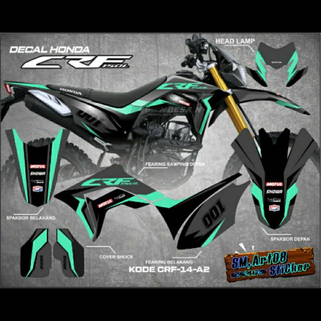Crf 150l decal crf 150l / sticker crf 150l full body full body / decal ...
