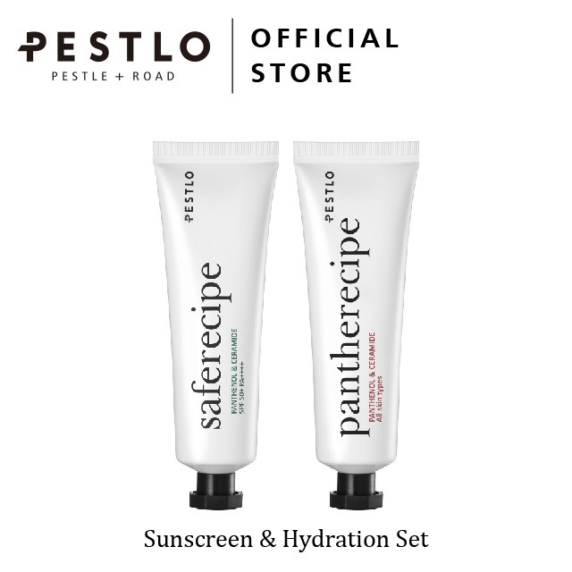 Pestlo Sunscreen & Hydration Set [(Saferecipe(50ml) EXP: MAR24 ...