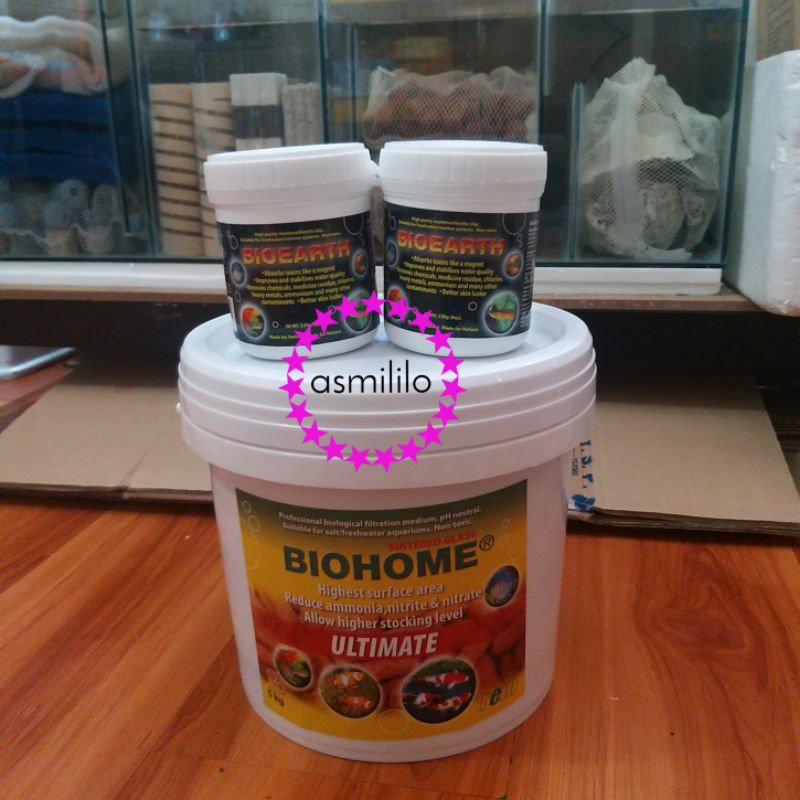 🔥BIOHOME ULTIMATE 🔥Media terbaik Dunia made in UK untuk aquarium & pond ...