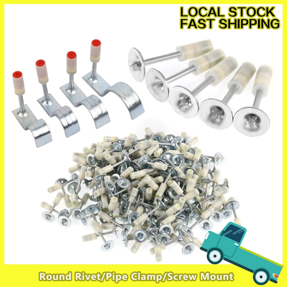 🇲🇾 7.3/8.5mm Nails Gun Ceiling Artifact Rivet Nail Fastener Gunpowder ...