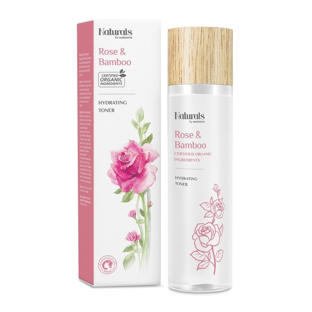 NATURALS BY WATSONS Rose & Bamboo Hydrating Toner 150ml | Shopee Malaysia