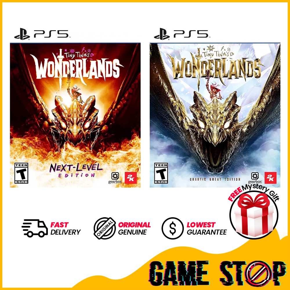 PS5 Tiny Tina's Wonderlands [The Next Level] & [Chaotic Great Edition ...