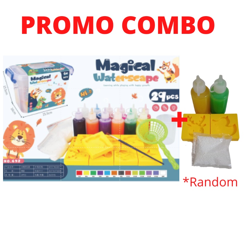 Mainan Budak Educational Toys Water Magical Waterscape Magic Water Toy ...