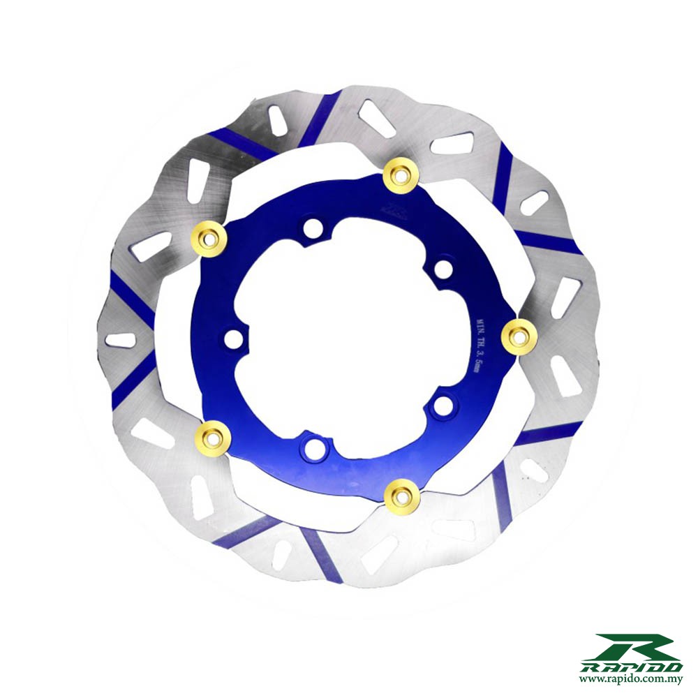 Rapido Yamaha Y15ZR Alloy Floating Disc Plate 298mm | Shopee Malaysia
