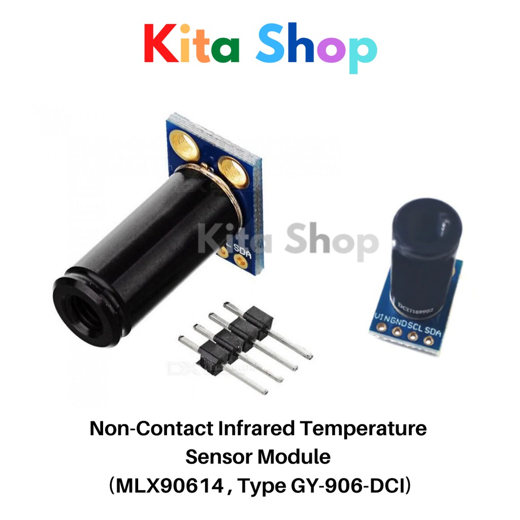 Non-Contact Infrared Temperature Sensor Module (MLX90614 , Type GY-906 ...