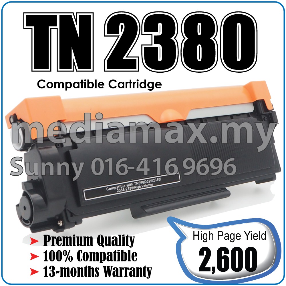 TN 2380 Compatible to Brother HL L2300D L2320D L2360DN L2365DW DCP ...