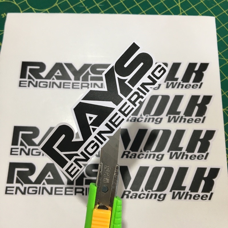 Sticker Rim Te37 *Cutting Sticker | Shopee Malaysia