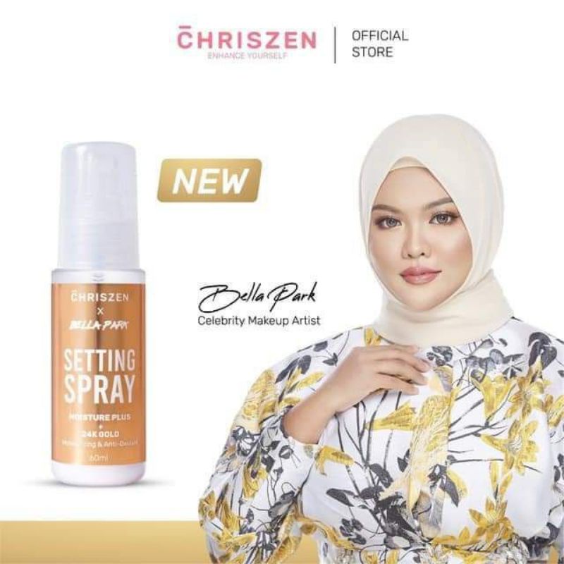 Chriszen x Bella Park Setting Spray 💯original💯 | Shopee Malaysia