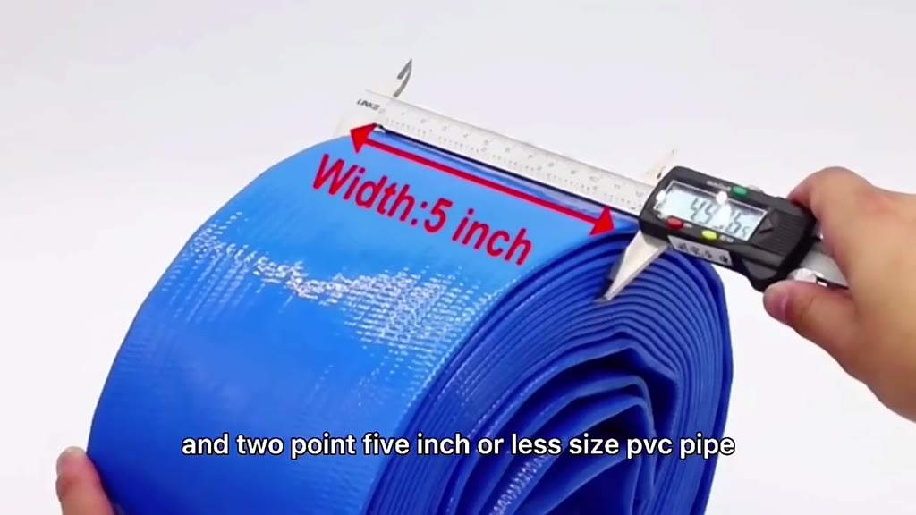 2" / 3" Heavy Duty Blue Sunny Hose | PVC Water Discharge Hose ...