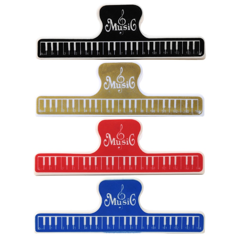 Stat Music Note Clip Sheet Music Clip Book Page Plastic Clip | Shopee ...