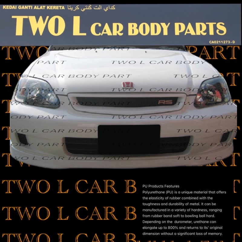 honda civic ek 99 type r front and rear bodykit | Shopee Malaysia