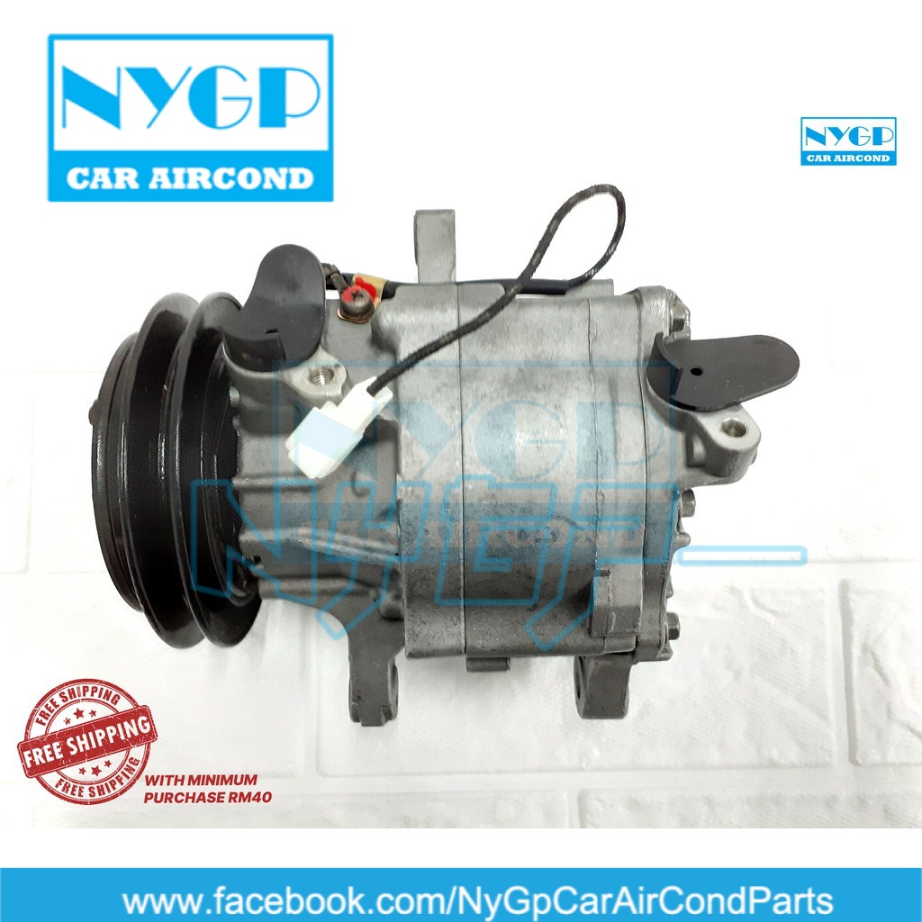 PERODUA KANCIL DENSO MODIFY SC06E AIRCOND COMPRESSOR ️REBUILD ️ NYGP ...