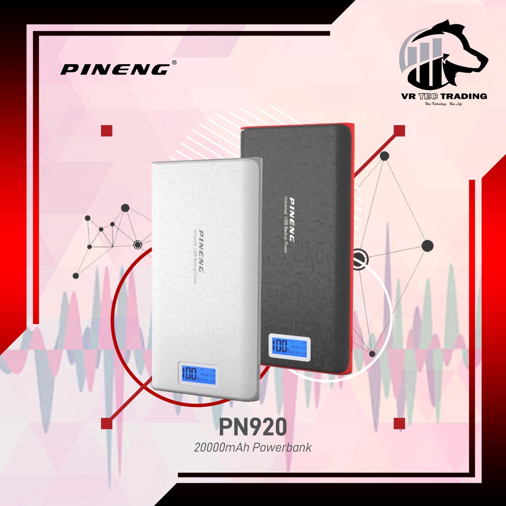Pineng PN920 100% Original Pineng PN-920 20000mAh Powerbank with New ...