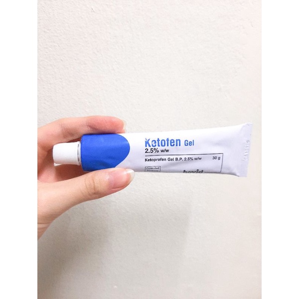 [Box may have defect] Ketofen gel 2.5% w/w ketoprofen gel B.P. 2.5% w/w ...
