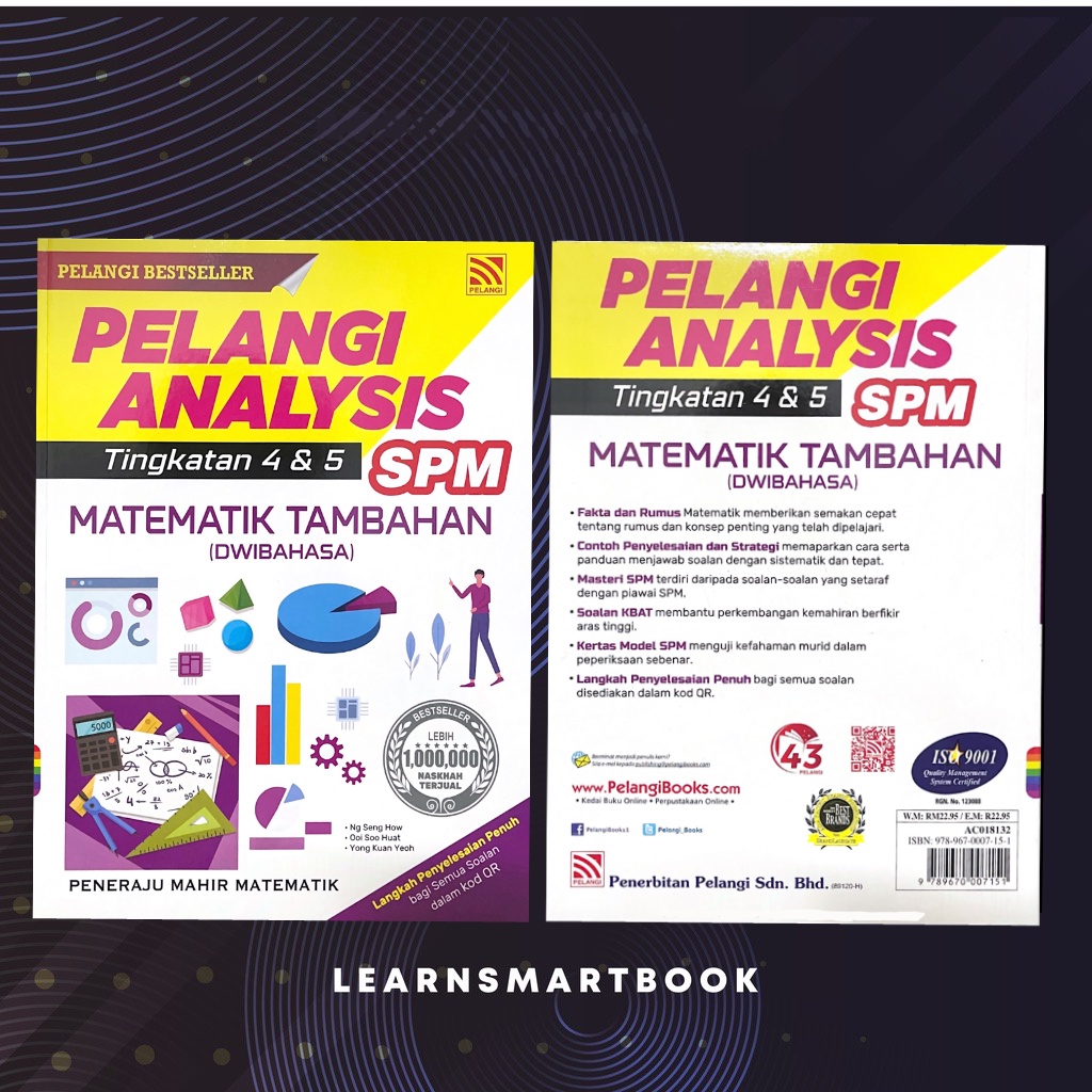 PELANGI ANALISIS TINGKATAN 4&5 MATEMATIK TAMBAHAN | Shopee Malaysia