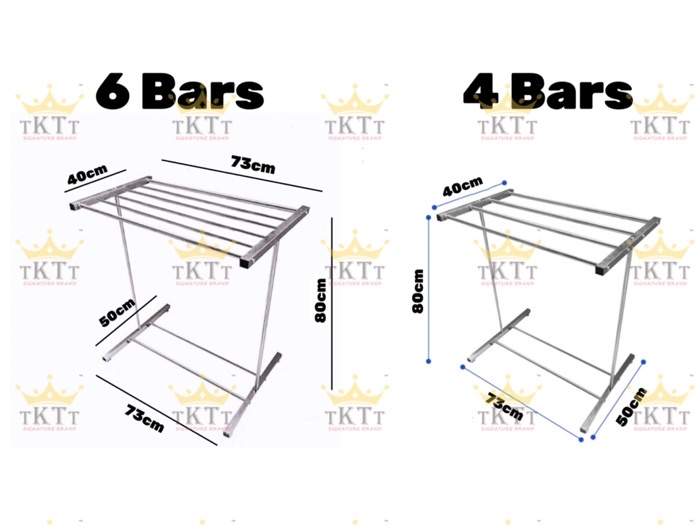 TKTT Stainless Steel Towel Rack Towel Hanger Drying Rack Multi Purpose ...