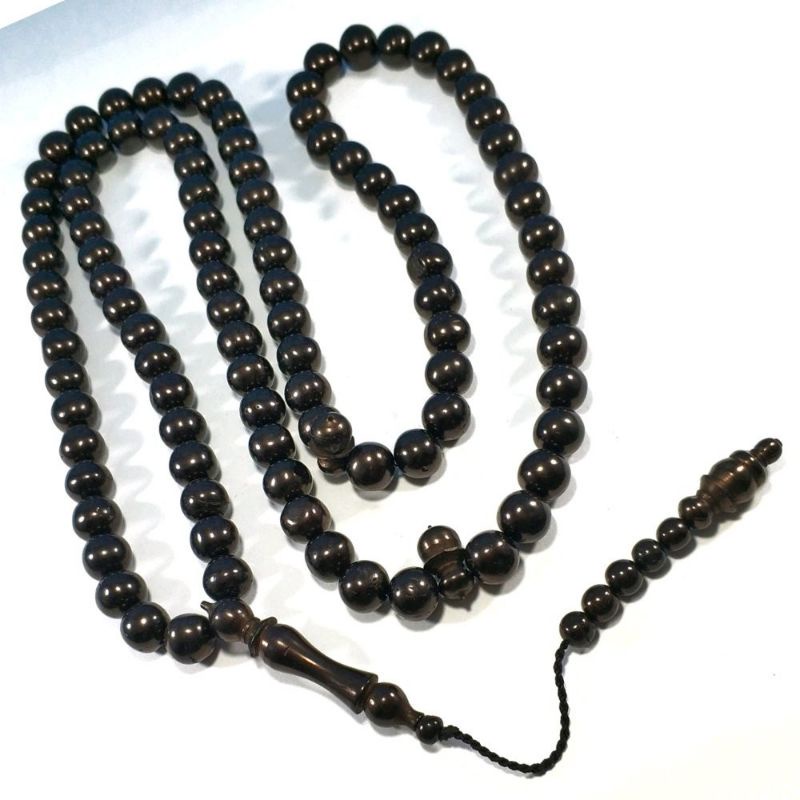 Original Wood Tasbih KAOKAH KAUKAH KOKAH Black Original ISTANBUL Turkey ...