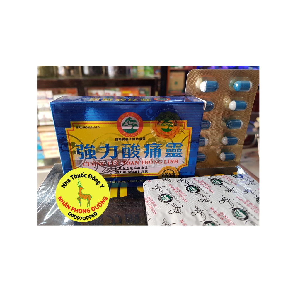 Joint STRENGTH TOAN THUONG LINH box of 20 tablets, supports people with ...