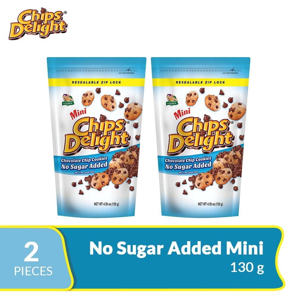 Chips Delight No Sugar Added Mini 130g (2 Pieces) | Shopee Malaysia