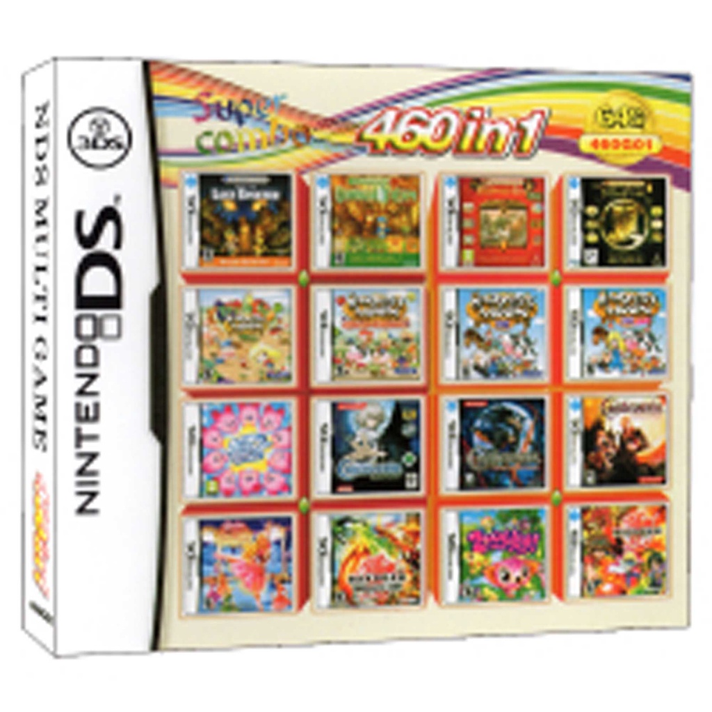 Nintendo 23/208/468/482/486/488/500/502/520 In 1 DS 3DS 2DS NDSI NDSL ...