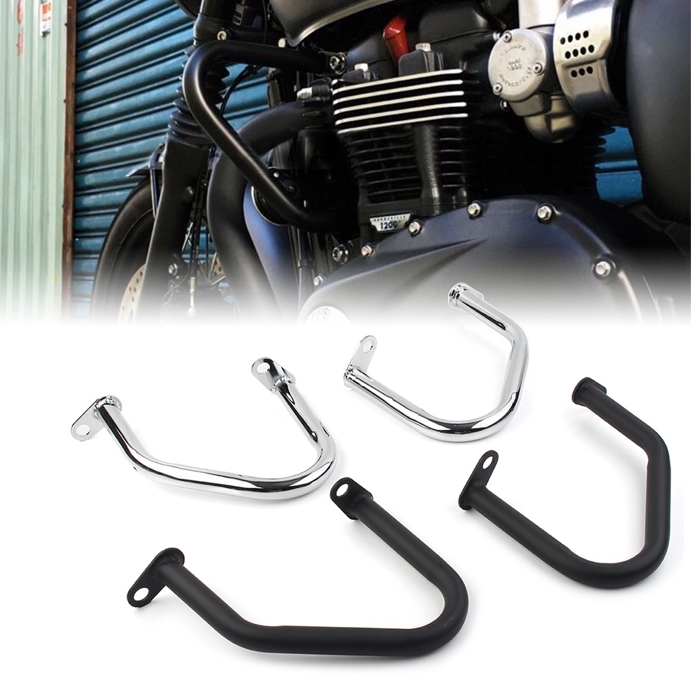 Motorcycle Bumper Engine Guard Crash Bars For Triumph Bonneville T100 ...