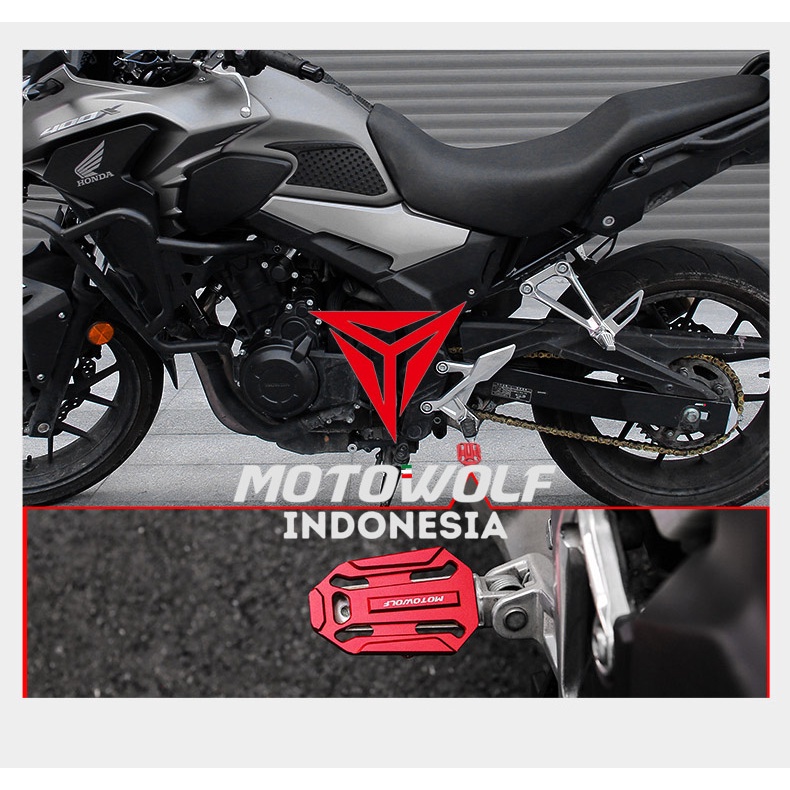 Honda CB150X CB500X City Tour Motowolf 3527 Aluminum Footsteps | Shopee ...