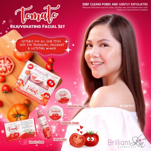 💥PROMO TILL 11.11💥ORIGINAL HQ SET TOMATO BRILLIANT SKIN | Shopee Malaysia