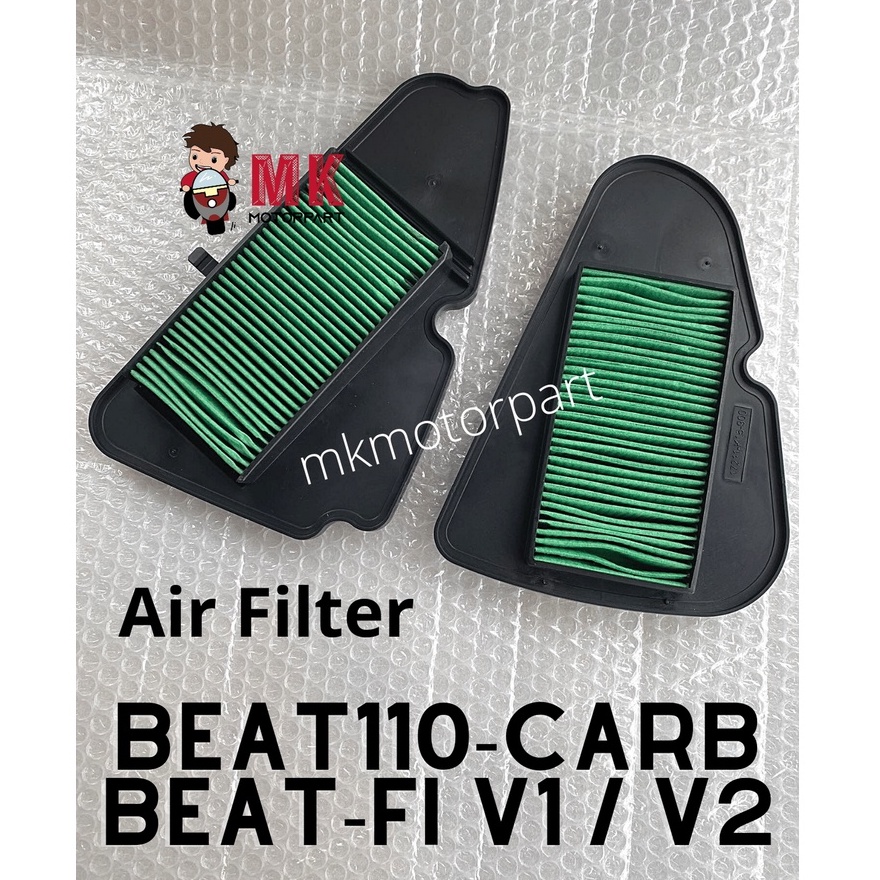 AIR FILTER Honda BEAT110 / Beat Fi Air Cleaner , Penapis Udara / Angin ...