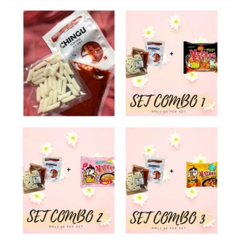 TOPPOKI/JJANJANG + RAMEN + FREE CHOPSTICK | Shopee Malaysia