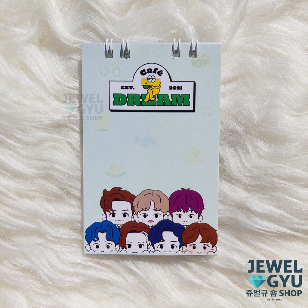 Nct Dream Cafe 7dream Mini Notebook / Spiral Notes Mark Renjun Jeno ...