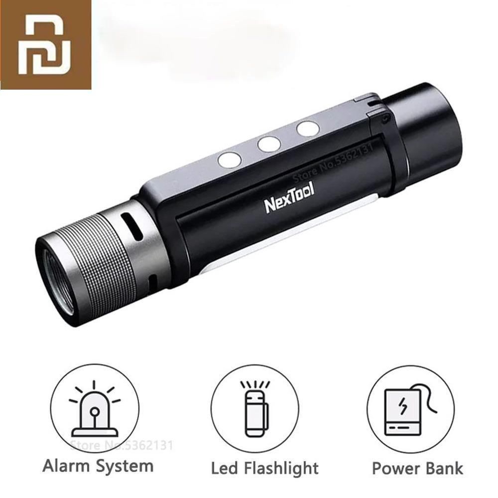 Youpin NexTool NE20030 Outdoor 6 in 1 LED Flashlight Ultra Bright Torch ...
