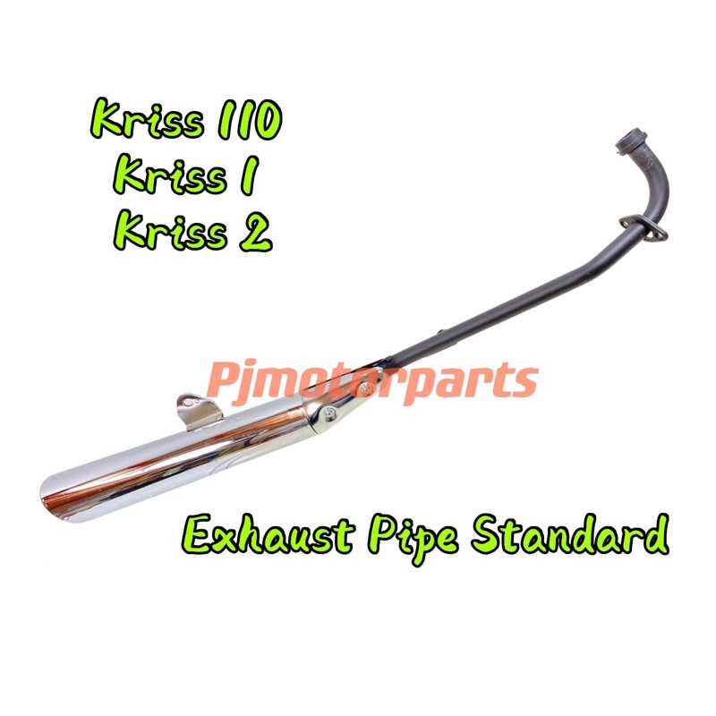 Kriss 110/Kriss 1/Kriss 2/Kriss110/Kriss1/Kriss2 (Standard Cutting Original ) Muffler Ekzos paip ...