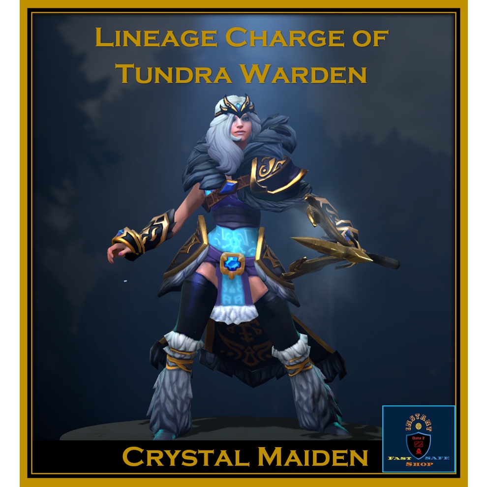 Dota 2 Crystal Maiden Lineage Charge of Tundra Warden Set | Shopee Malaysia