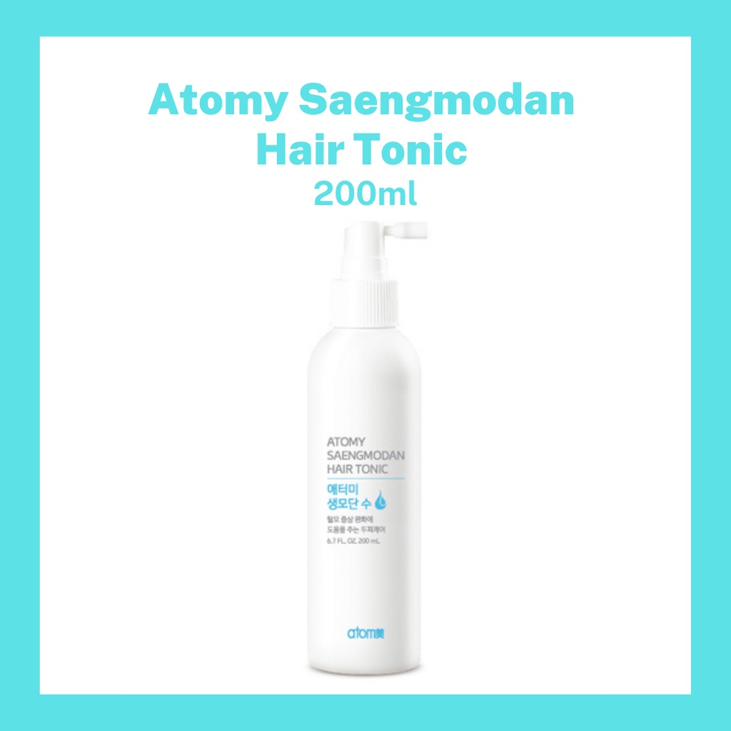 💥100% AUTHENTIC💥Atomy Saengmodan Hair Tonic 艾多美生毛丹养发液 | Shopee Malaysia