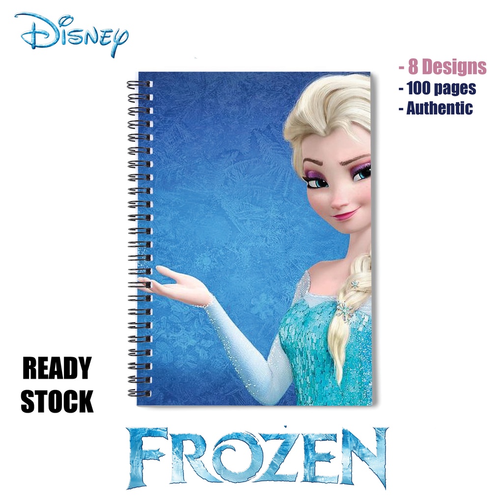 🔥 CLEARANCE 🔥Frozen A5 100pg embossed card cover diary notebook Elsa ...