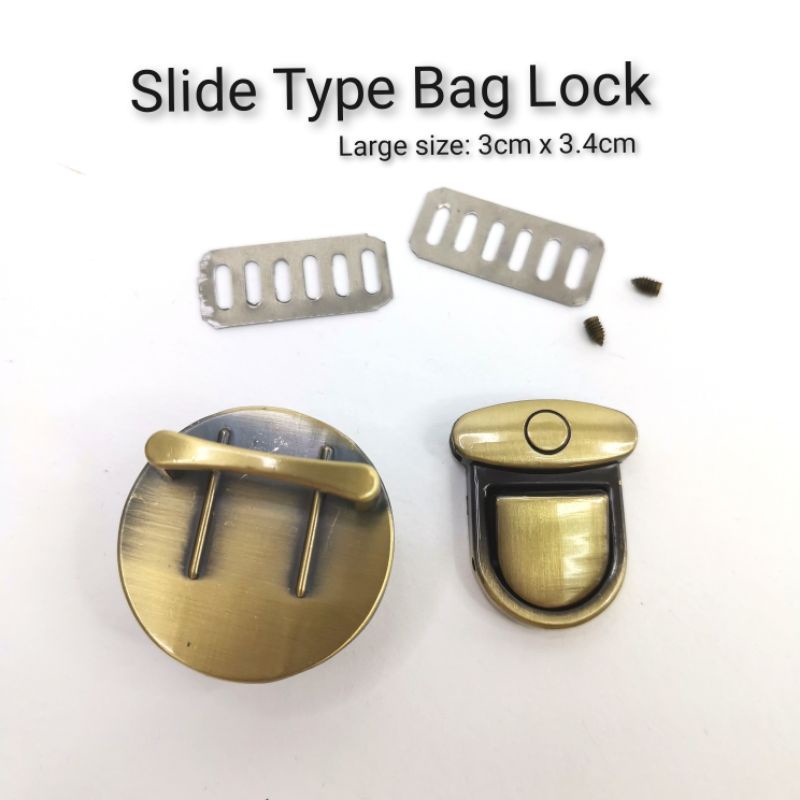 Bag Lock / Slide type bag lock Large Size (1 unit) | Shopee Malaysia