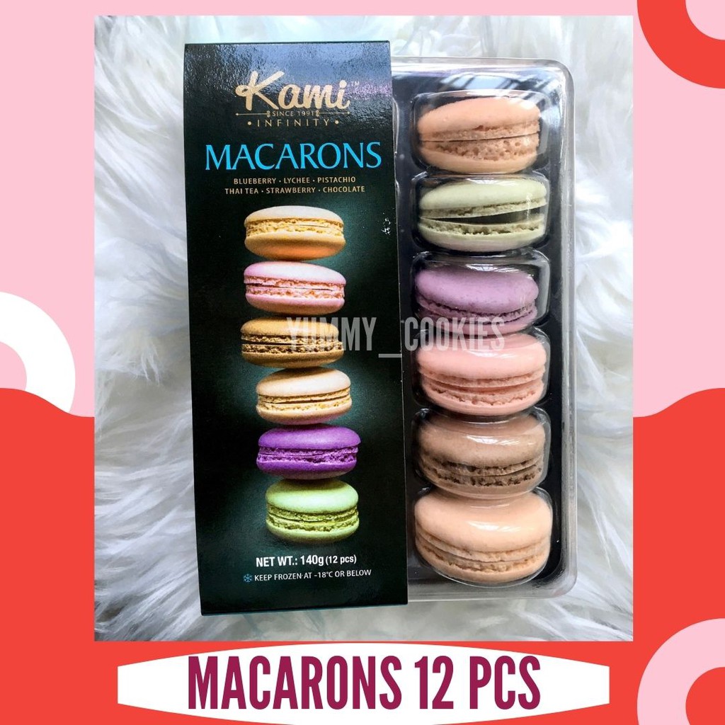 (READY STOCK HALAL!) KAMI Macarons 12 PCS (马卡龙) | Shopee Malaysia