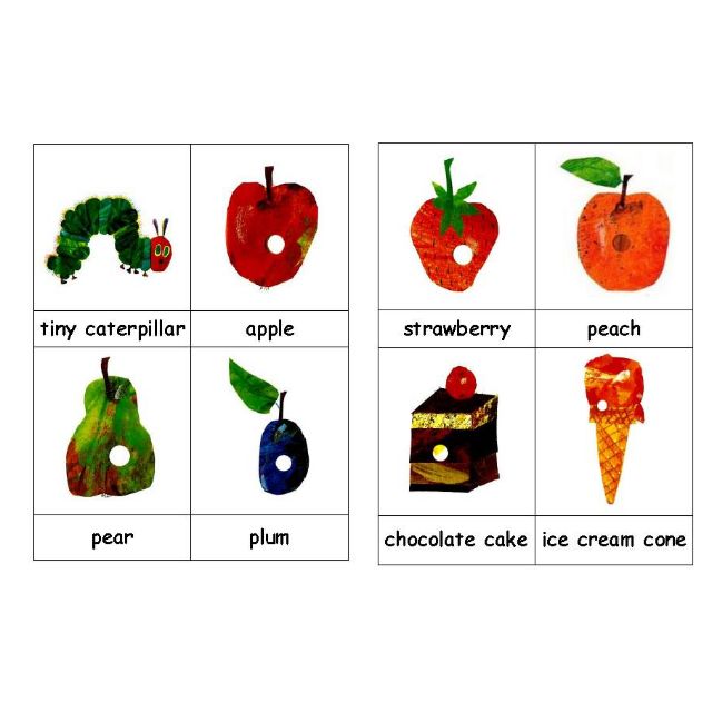 [pdf file] the very hungry caterpillar words and numbers flash cards ...