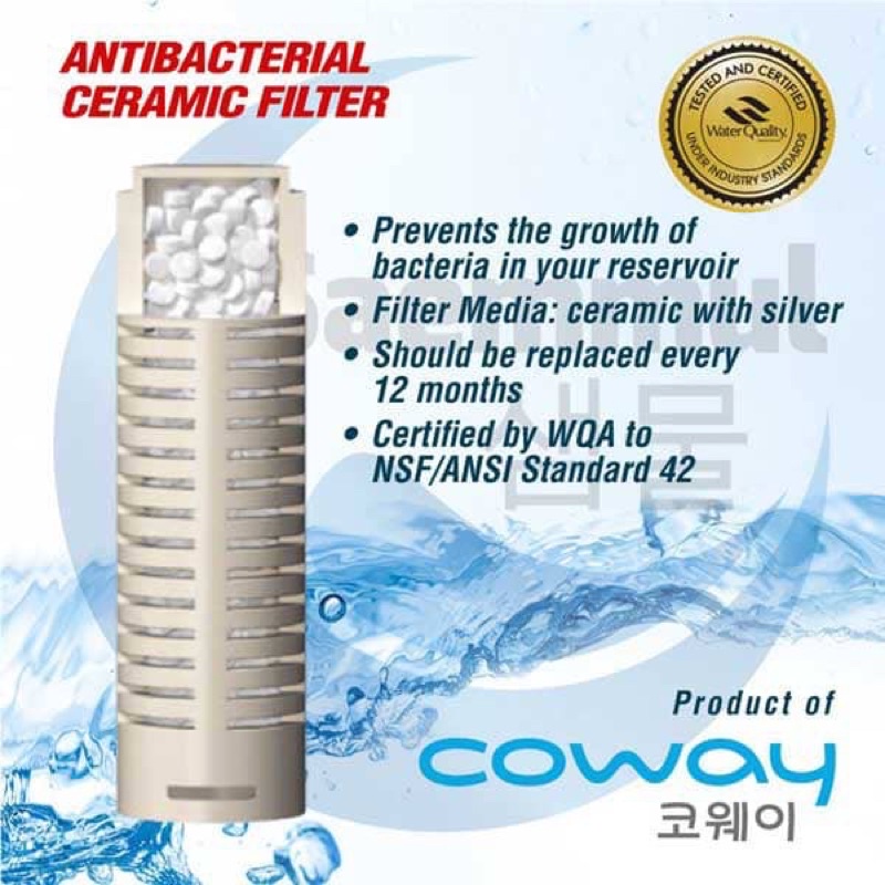 ORIGINAL COWAY ANTIBACTERIAL CEREMIC FILTER | Shopee Malaysia