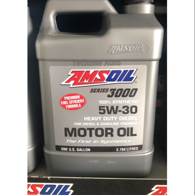 Amsoil Series 3000 5W-30 Synthetic Heavy Duty Diesel Oil | Shopee Malaysia