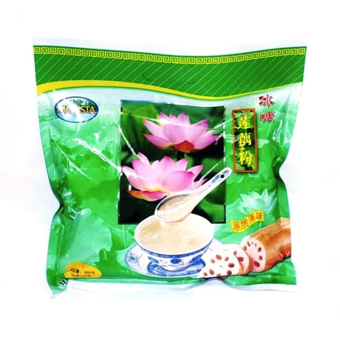 Monsta Instant Lotus Root Starch Flour Powder Drink 300gr (Lotus Root ...
