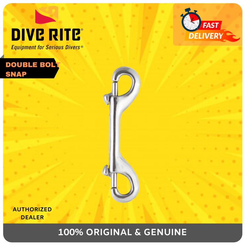 🔥100% ORIGINAL🔥 DIVE RITE Double Bolt Snap | Shopee Malaysia