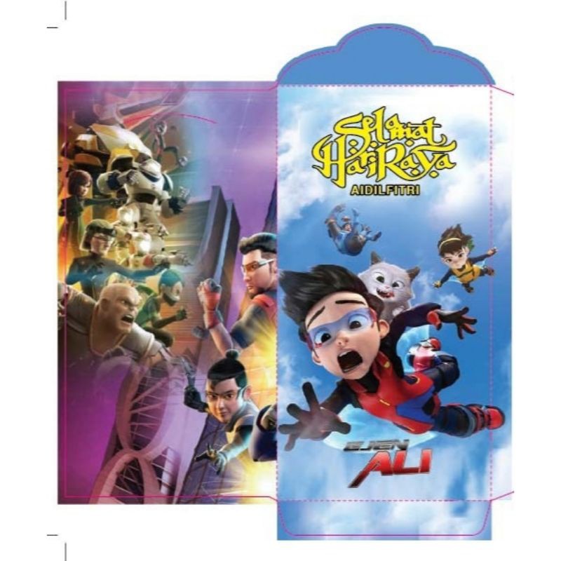 Sampul Duit Raya / Angpau (Cartoon design 2022 & 2023) | Shopee Malaysia