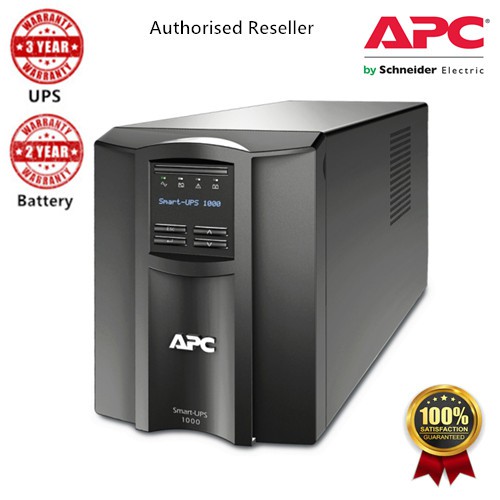 APC Smart-UPS 1000VA LCD 230V with SmartConnect SMT1000IC | Shopee Malaysia